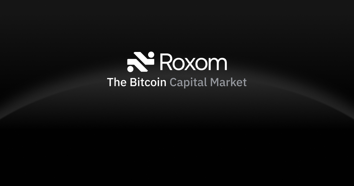 Roxom Exchange | The Bitcoin Capital Market